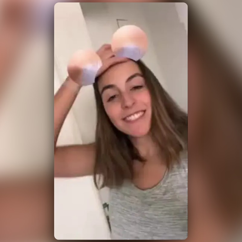 Mickey Ears Disney Lens by Fran Capin - Snapchat Lenses and Filters