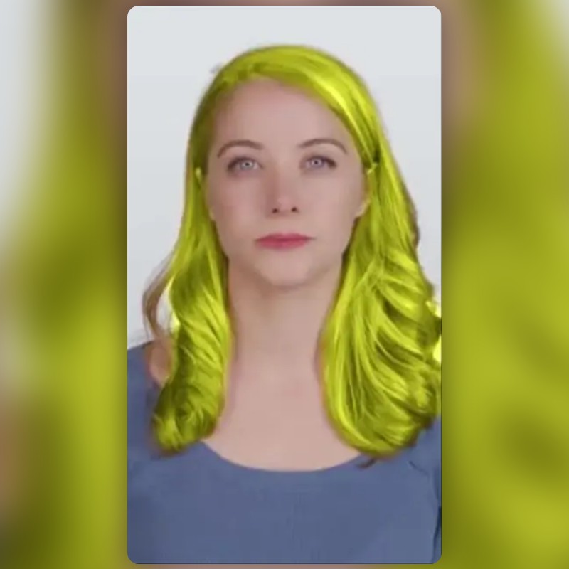 yellow hair Filter by Abhijith Sai Chinni | Snapchat Lenses