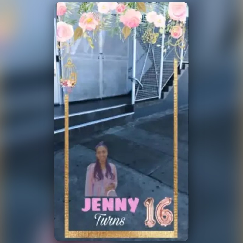 HBD JENNY Filter by 𝐆𝐮𝐫𝐬𝐞𝐡𝐚𝐣 | Snapchat Lenses