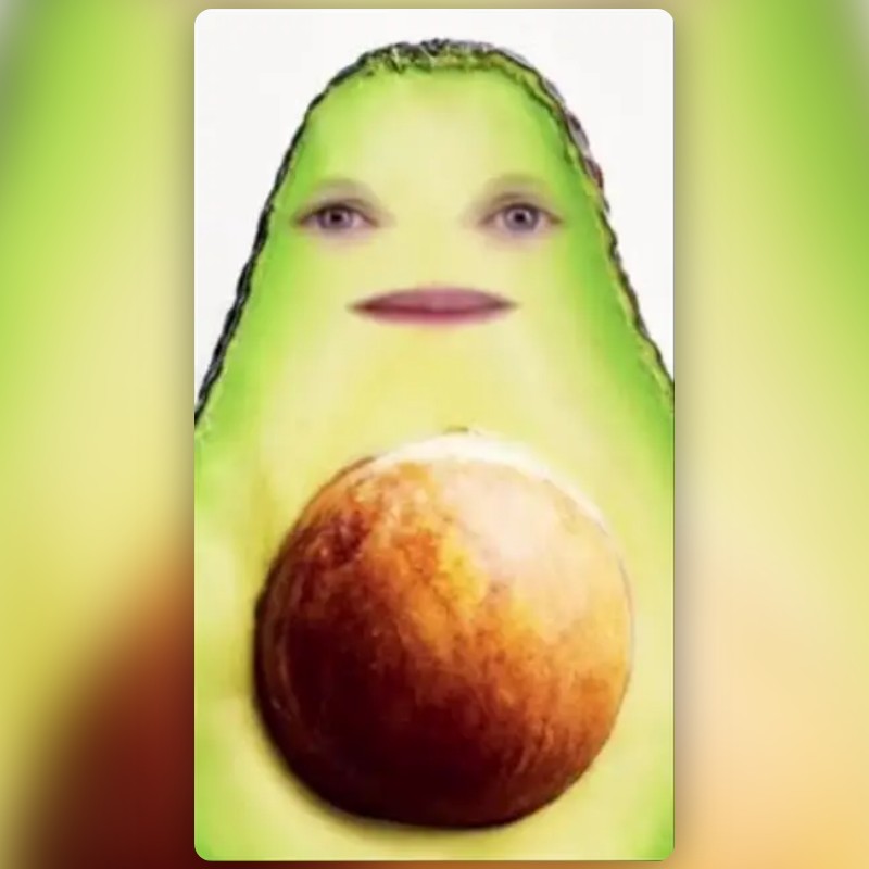 Talking Avocado Filter by some alias | Snapchat Lenses