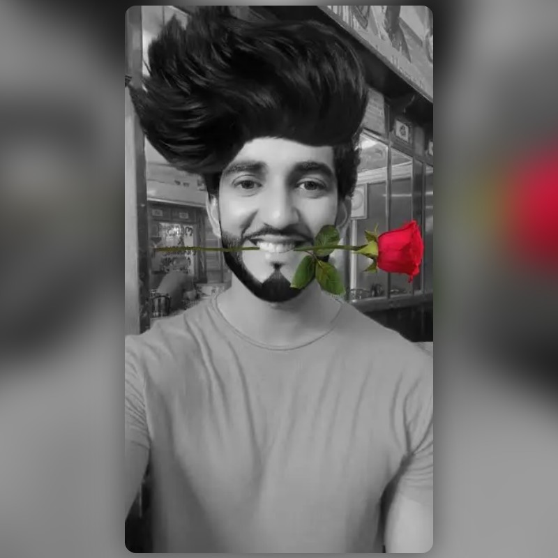 Red Rose 🌹 Lens by Snapchat - Snapchat Lenses and Filters