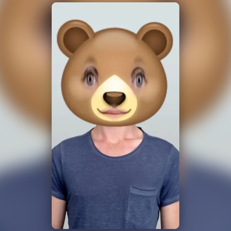 Bear face Lens by Shahid Reality 🇮🇳 - Snapchat Lenses and Filters