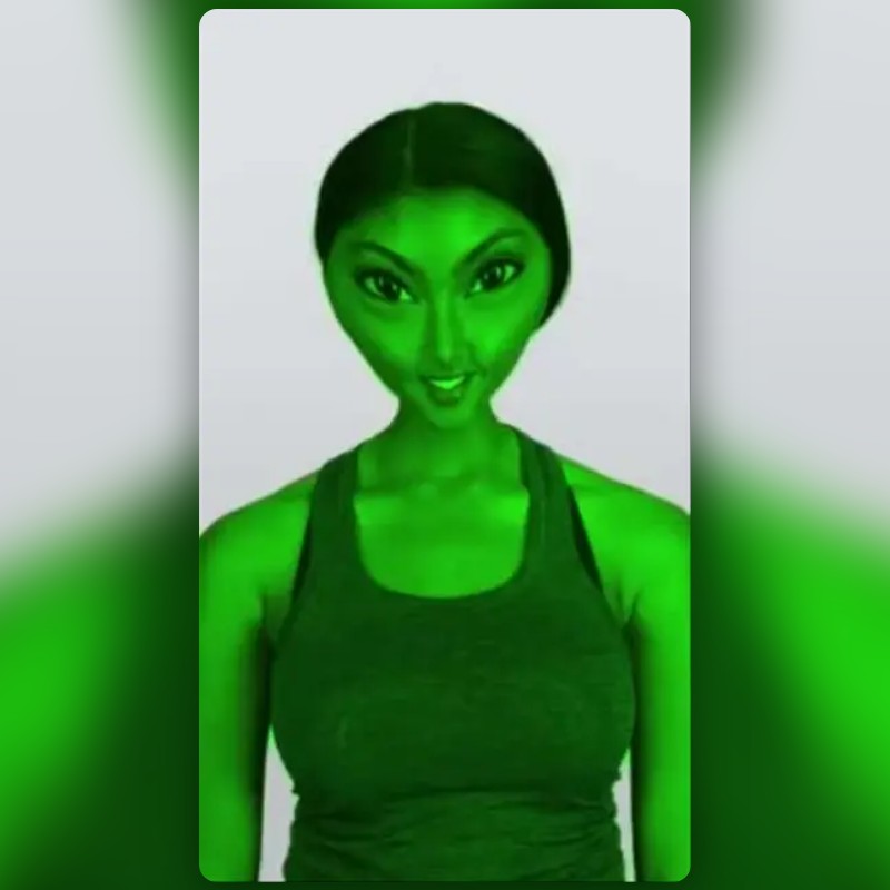 Alien face Filter by Jeni | Snapchat Lenses