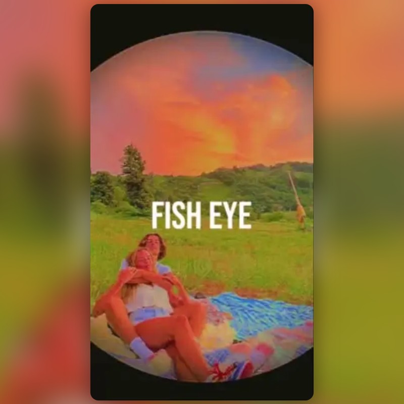 fish eye Lens by Görkem Kaplan - Snapchat Lenses and Filters