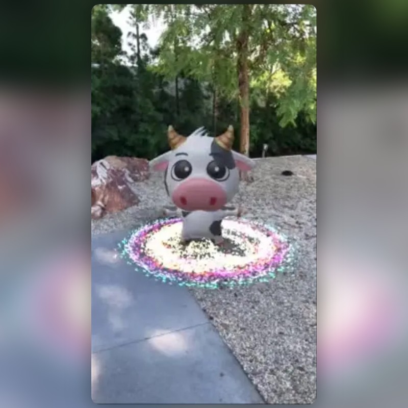 Mucca Carolina Lens by Snapchat - Snapchat Lenses and Filters