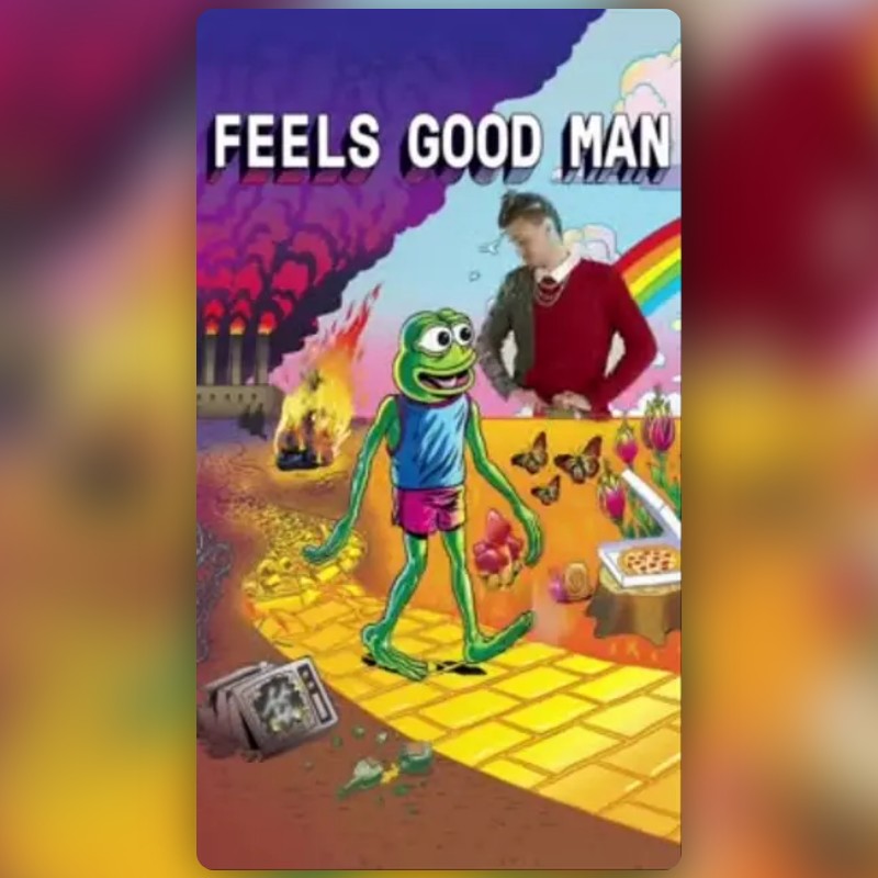 pepe feels good Lens by under25srsema - Snapchat Lenses and Filters