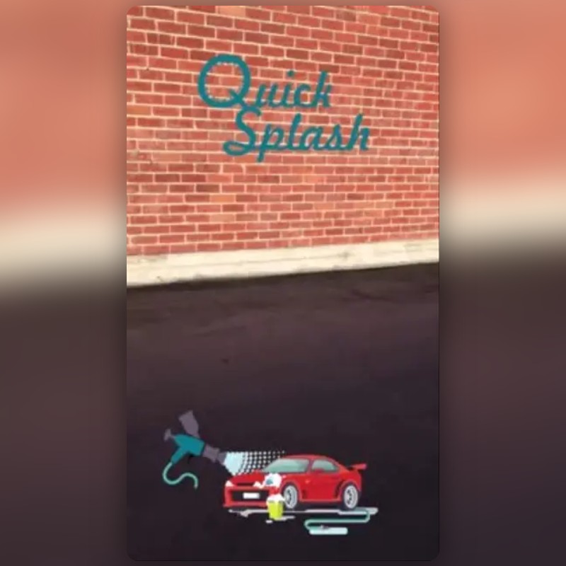 QuickSplash Lens by Quick Splash - Snapchat Lenses and Filters