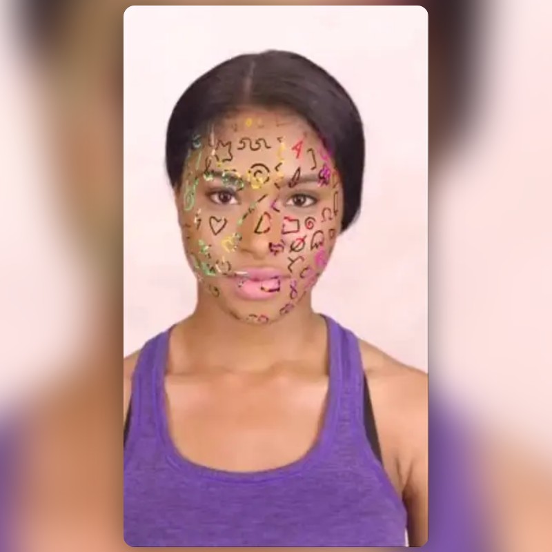 Symbol face Lens by Philip - Snapchat Lenses and Filters