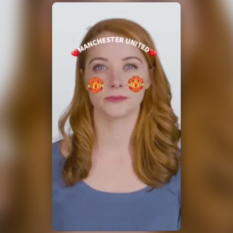 Manchester United Filter by Kristian | Snapchat Lenses