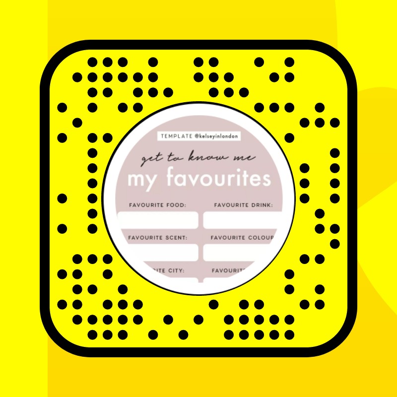 My Favorites Filter by Nolan | Snapchat Lenses