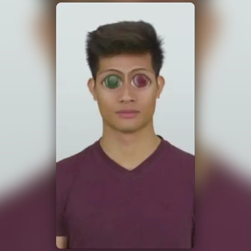 Crazy eyes Lens by Gaz Jones - Snapchat Lenses and Filters