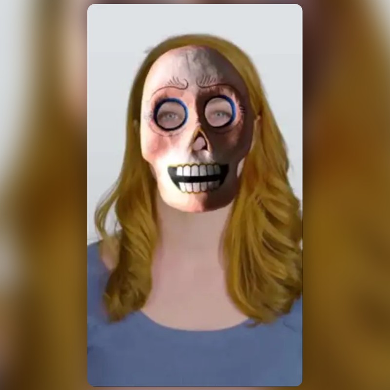 mask face Filter by ام هايل | Snapchat Lenses