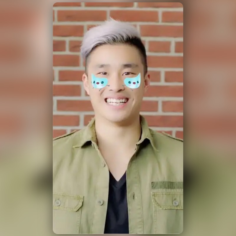 Kawaii Patches Lens by Snapchat - Snapchat Lenses and Filters