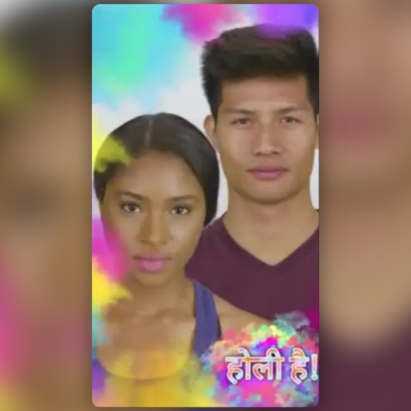 HOLI Filter by Shreya | Snapchat Lenses