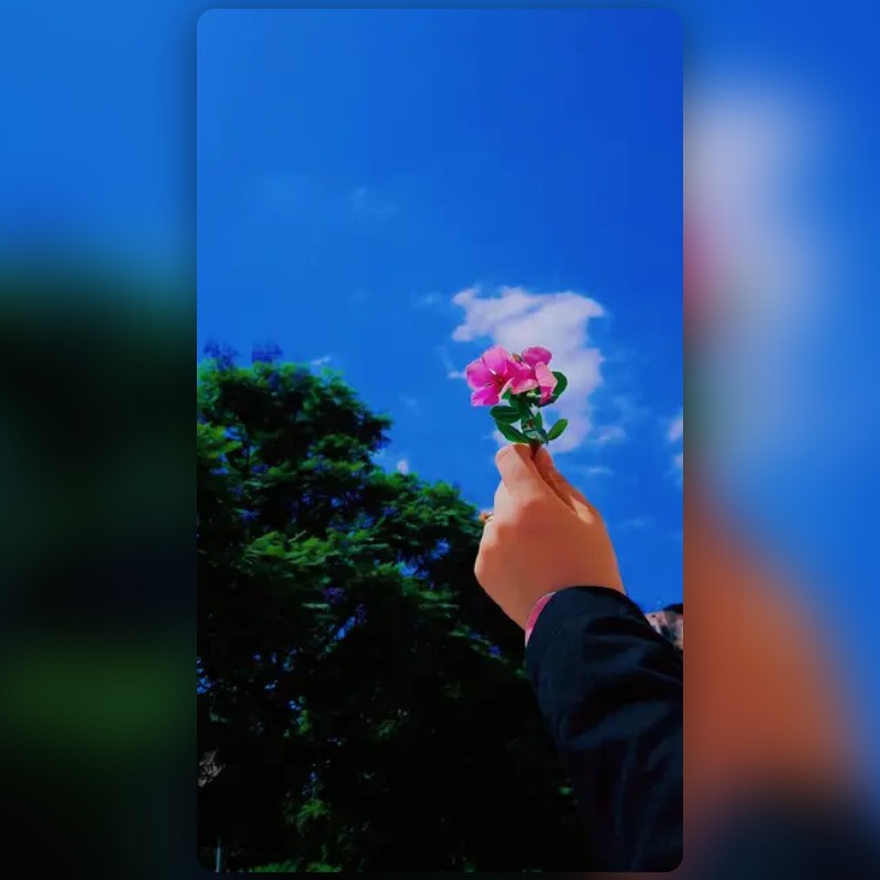 Blue sky v2 Filter by قصة عدسة | JABER | Snapchat Lenses