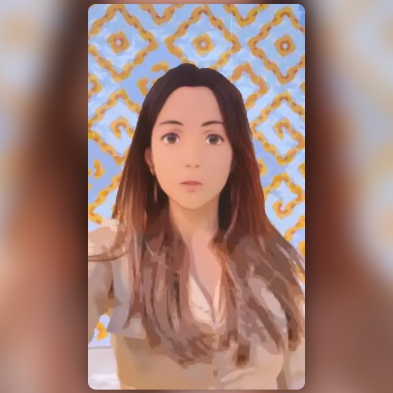 Anime Style Realistic Filter by Snapchat | Snapchat Lenses
