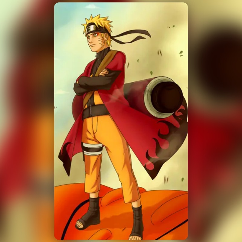 Naruto Sage Mode Filter by Mystery Phoenix | Snapchat Lenses