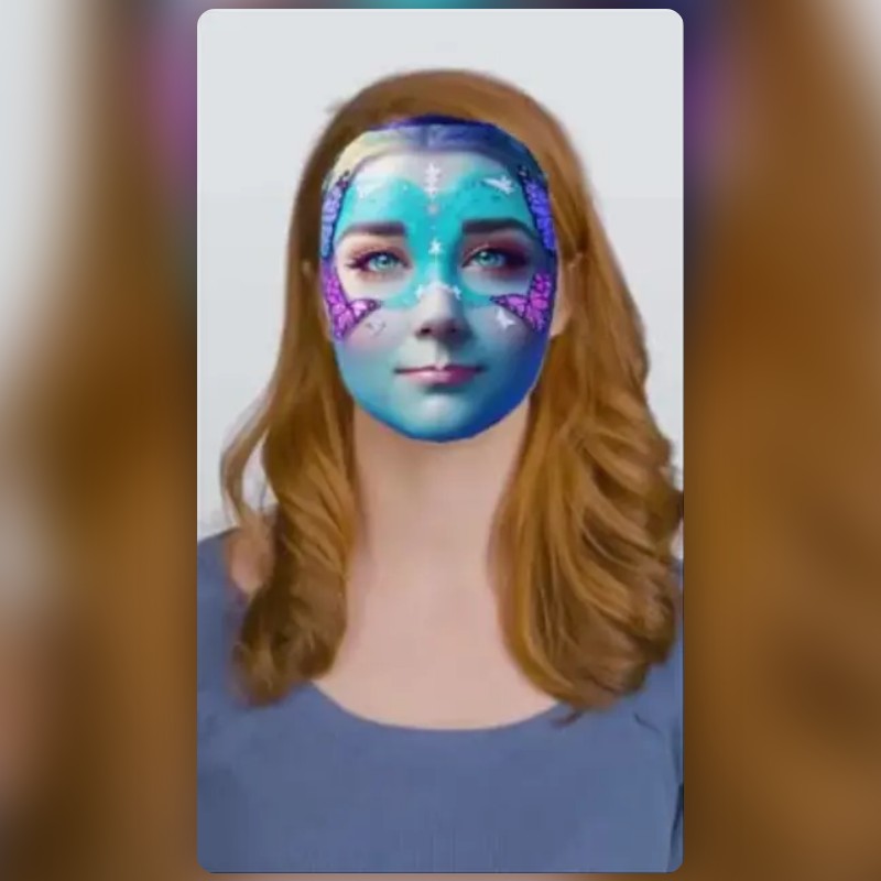 butterfly glitter Lens by Sara Baş - Snapchat Lenses and Filters