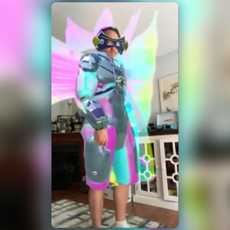 Cyber Angel Lens by Phil Walton - Snapchat Lenses and Filters