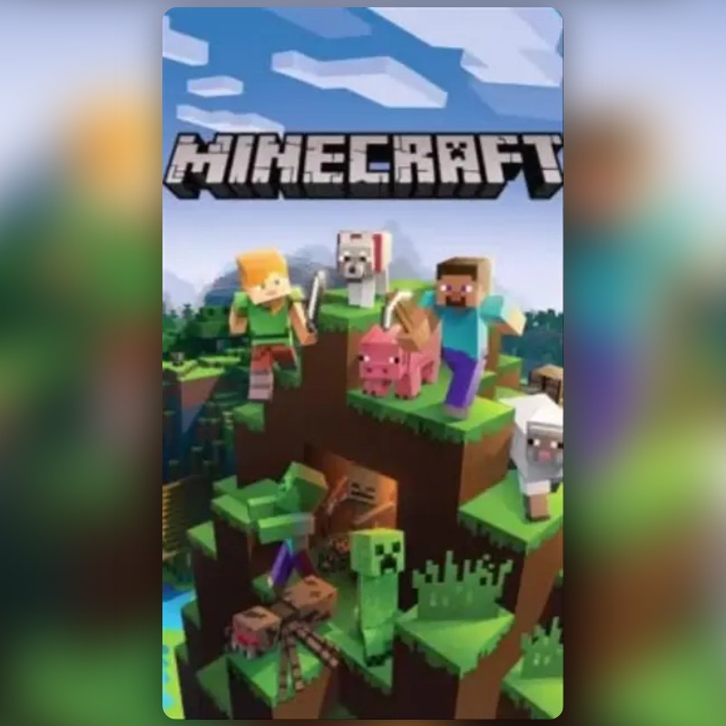 Minecraft Lens by Ivan Neto - Snapchat Lenses and Filters