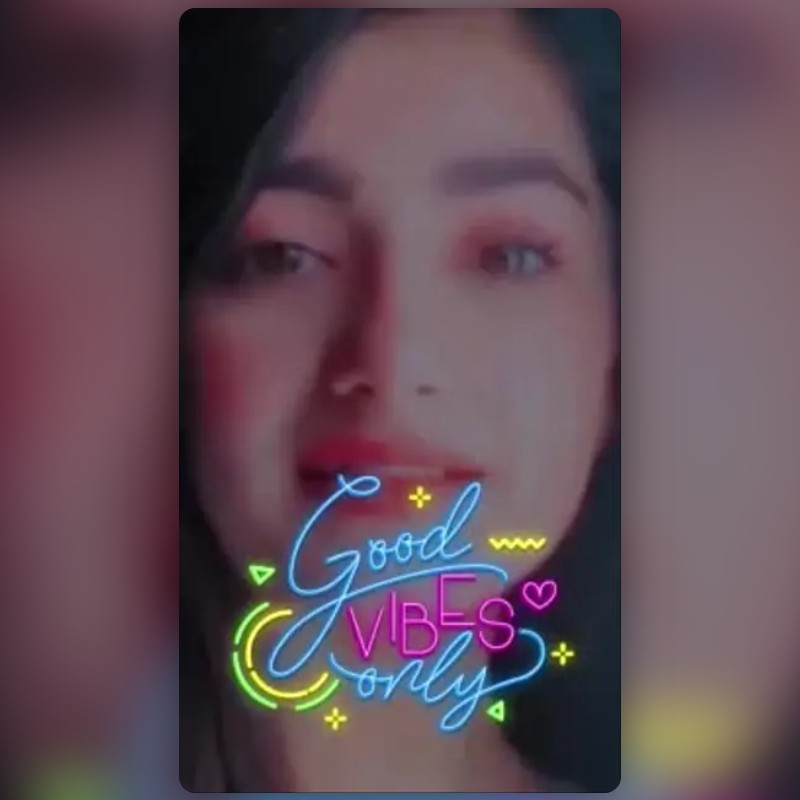 Good Vibes Only Filter by Sunny Bahadurpuria🎥 | Snapchat Lenses