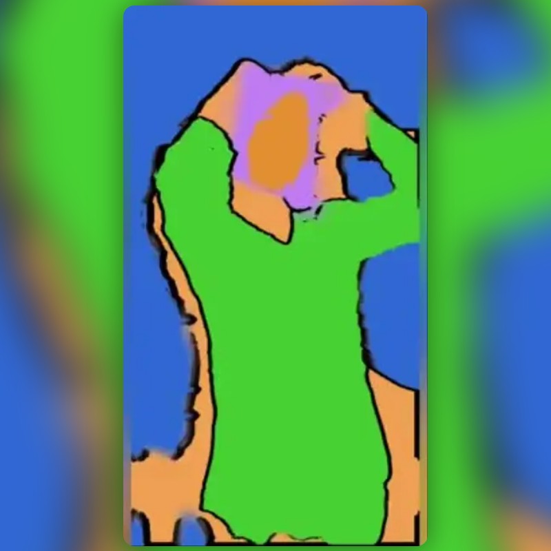 POP Abstract Color Lens by sudin_naik - Snapchat Lenses and Filters