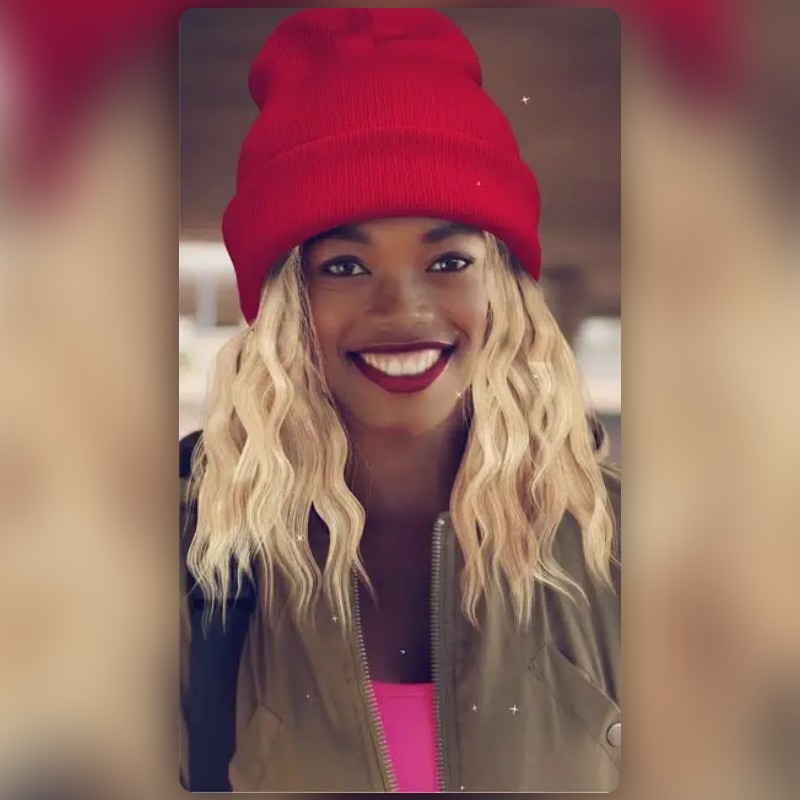 Red Hat Filter by Snapchat | Snapchat Lenses