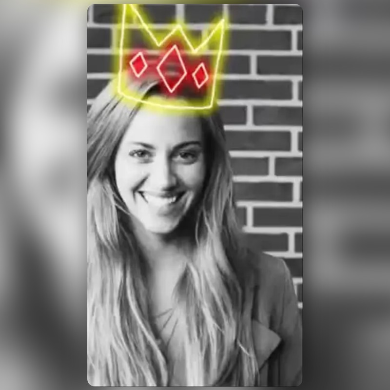 Neon King Filter by Slakey | Snapchat Lenses