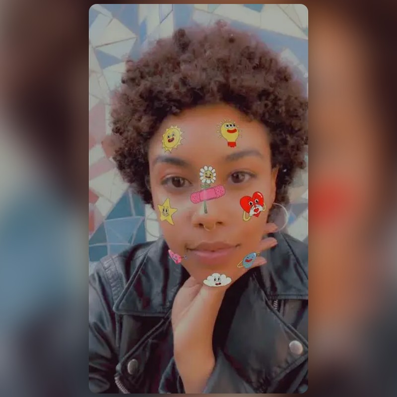 Funny Stickers Filter by Snapchat | Snapchat Lenses