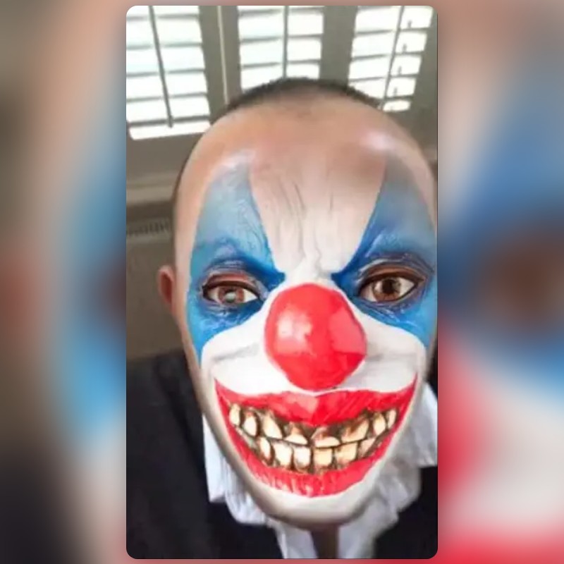 Freeko Clown Lens by jp pirie - Snapchat Lenses and Filters