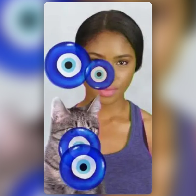 Evil Eye VHS Filter by lor bae ⭐️ | Snapchat Lenses