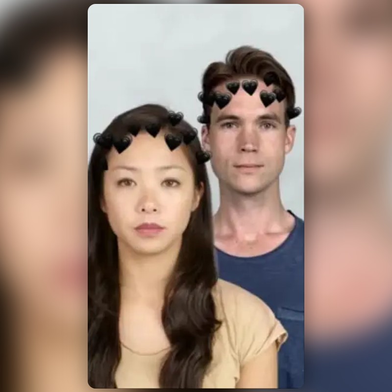 black heart crown Lens by nasty🪐 - Snapchat Lenses and Filters