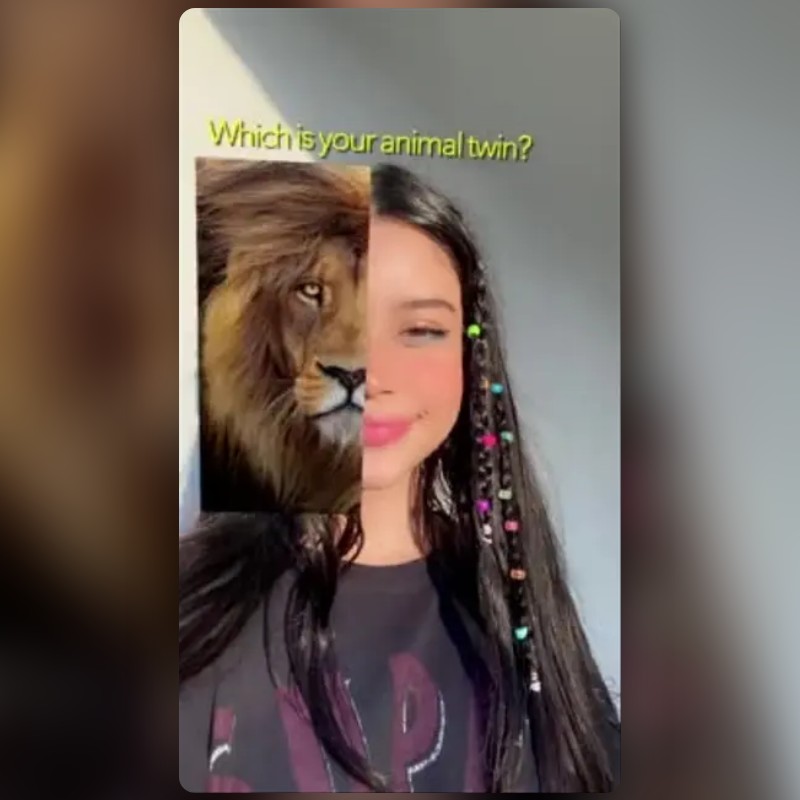 your animal twin Lens by 𝒞𝒜𝑀𝐼𝑅 - Snapchat Lenses and Filters