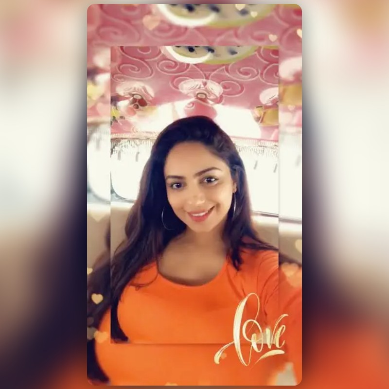 Love Frame Filter by Snapchat | Snapchat Lenses