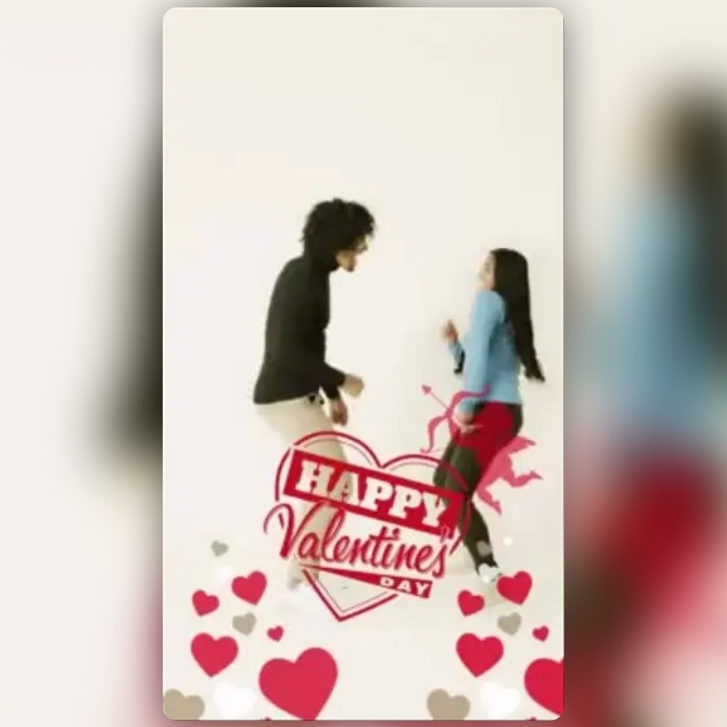 Valentine's Day Filter by Virsa Riar🎭 | Snapchat Lenses
