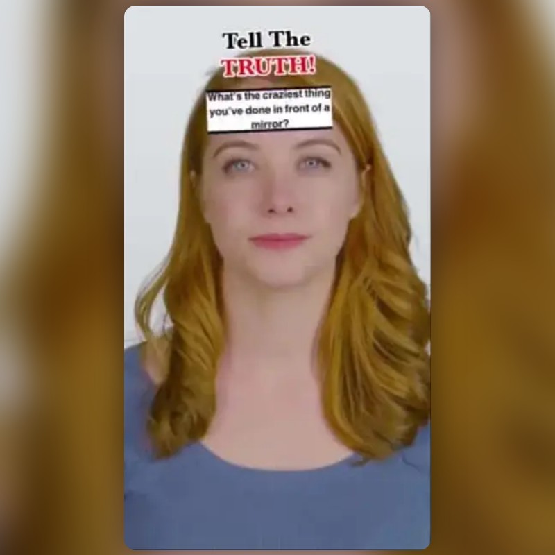 Tell The Truth Filter by SoFunny Vidz | Snapchat Lenses