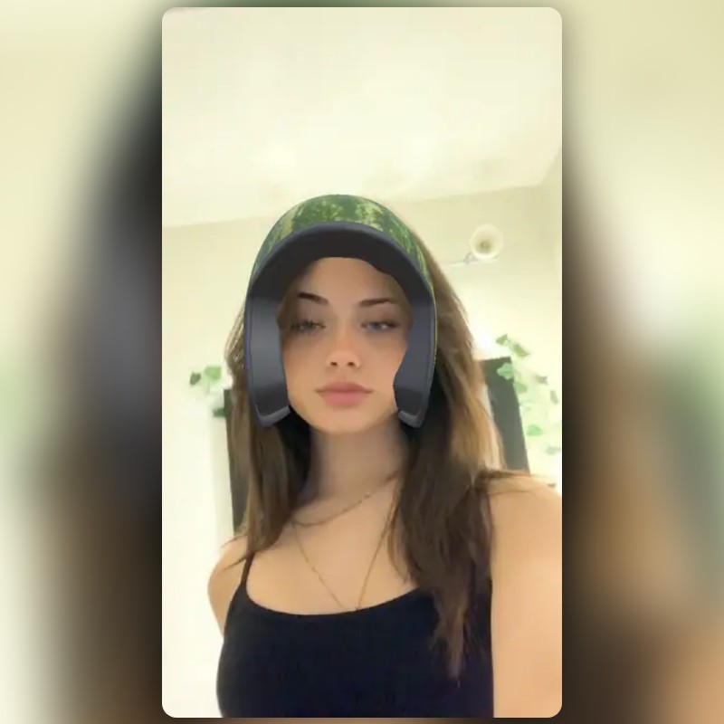 Watermelon Helmet Filter by Henry Solanikow | Snapchat Lenses