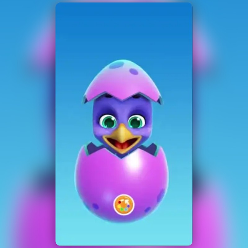 Baby Bird Egg Filter by Alex Yunak | Snapchat Lenses