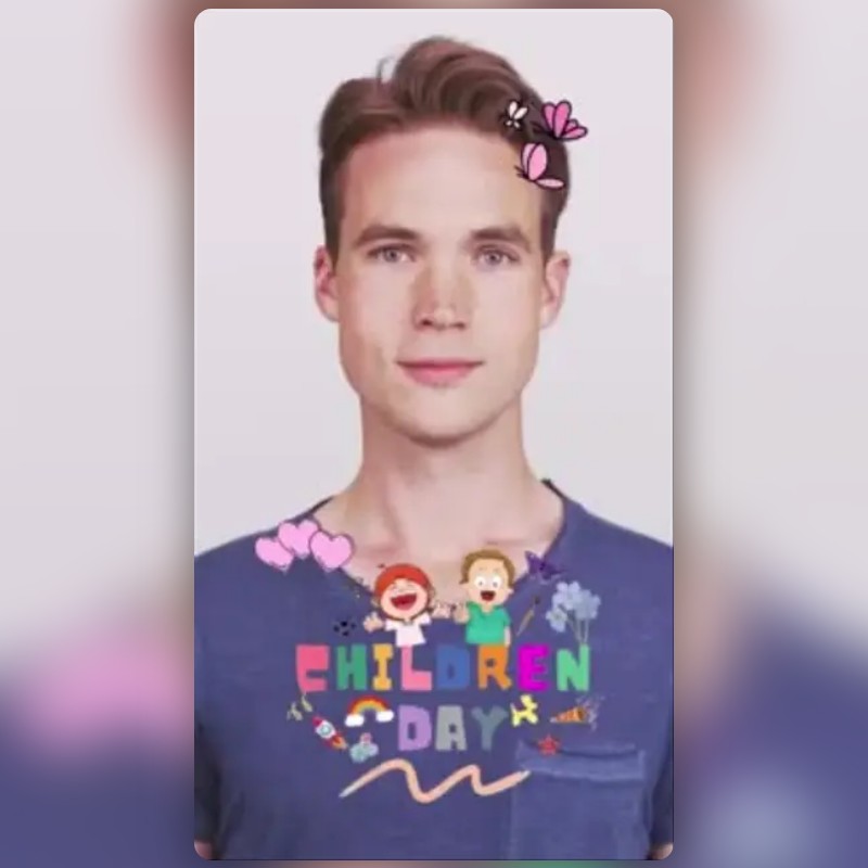 Happy Children Day Filter by Queennie M | Snapchat Lenses