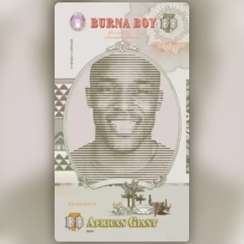African Giant Filter by Burna Boy | Snapchat Lenses