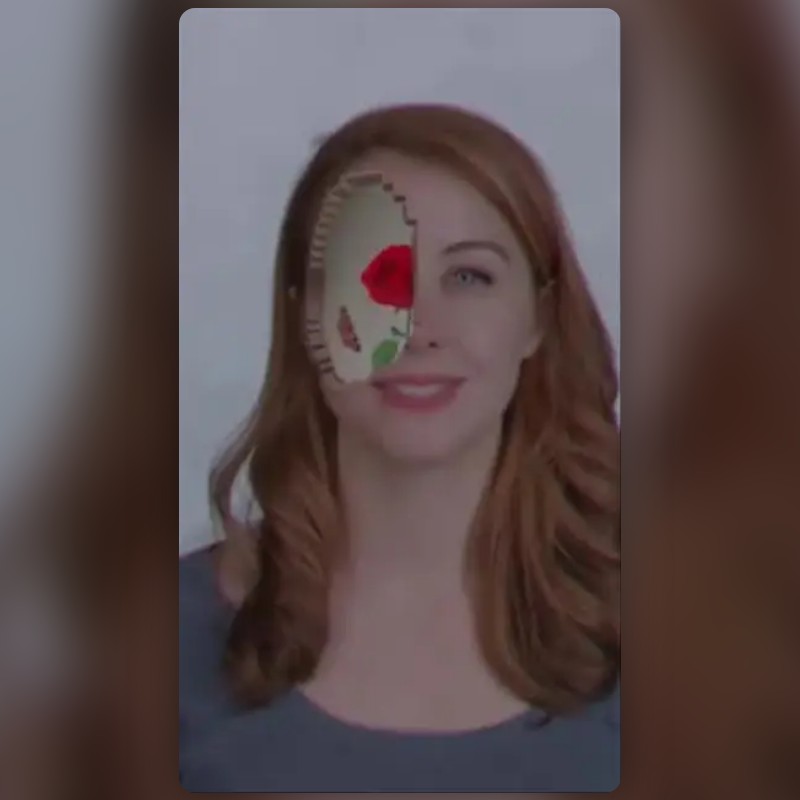 Rose Head Filter by ابراهيم الرويلي | Snapchat Lenses