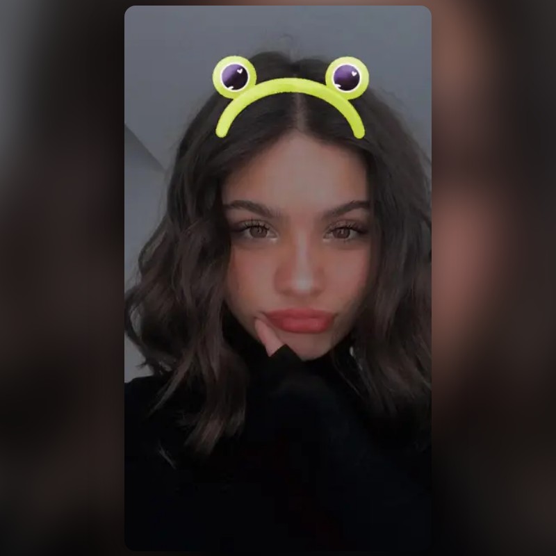 headband frog Filter by izaa | Snapchat Lenses
