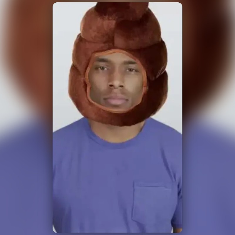 Poop Face Lens by Jennifer Natania - Snapchat Lenses and Filters