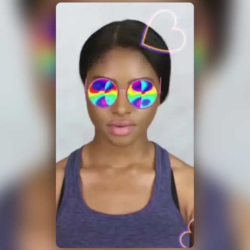 Rainbow Glasses Lens By Ger Killeen Snapchat Lenses And Filters