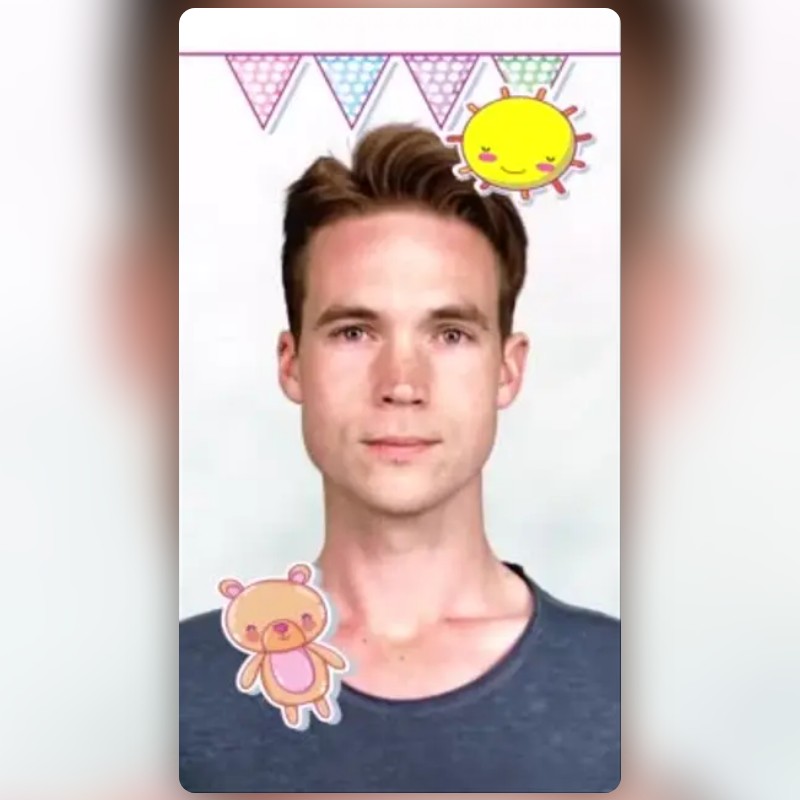 Birthday Teddy Filter by Parminder Chopra | Snapchat Lenses