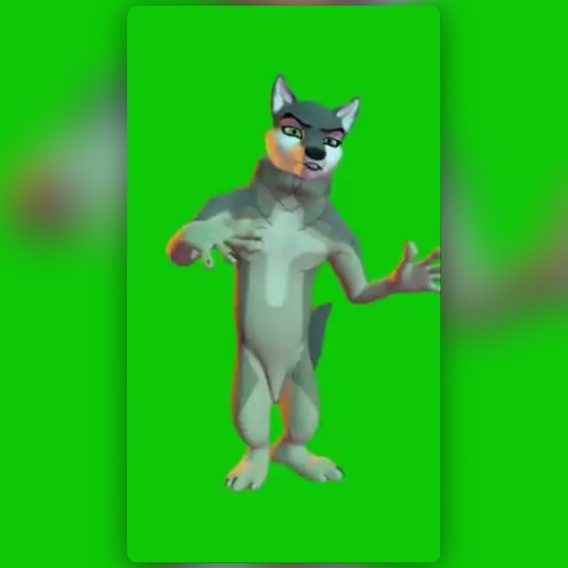 Wolf full body 3d Filter by Gudrat Hamidov | Snapchat Lenses