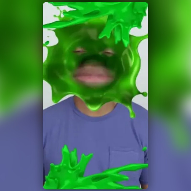 Slime Face Filter by Danielle Grace | Snapchat Lenses