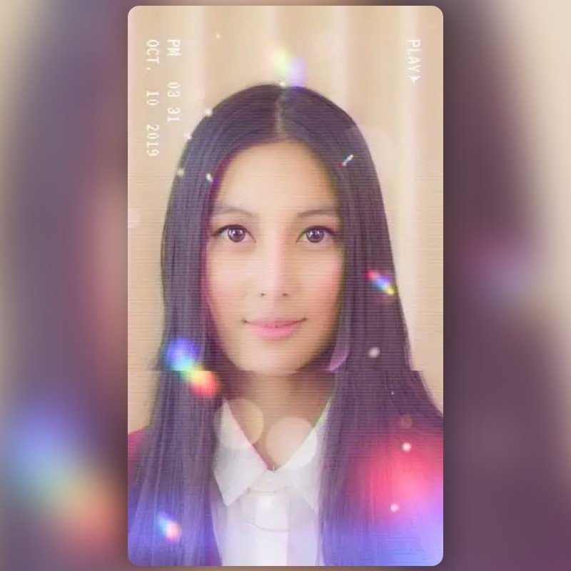 Rainbow VHS Filter by Snapchat | Snapchat Lenses