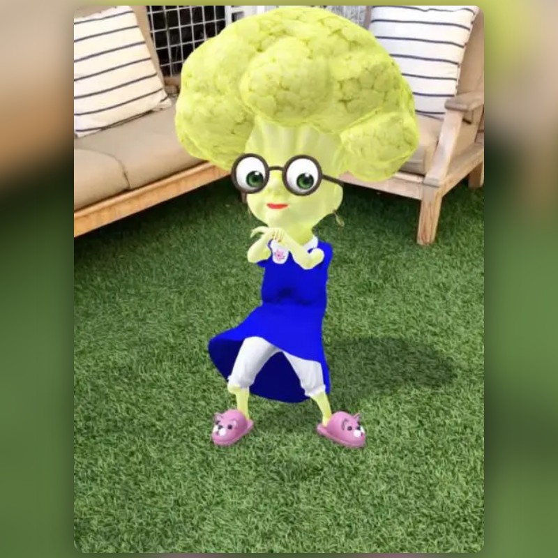 Cauliflower Granny Filter by Snapchat | Snapchat Lenses