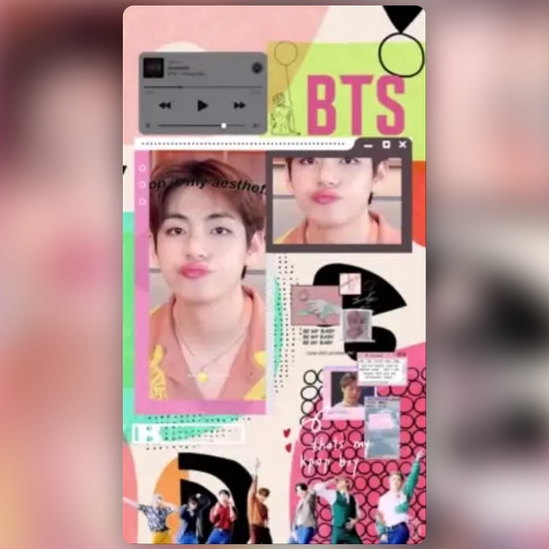 Kpop Wave Lens by Chae Rina - Snapchat Lenses and Filters